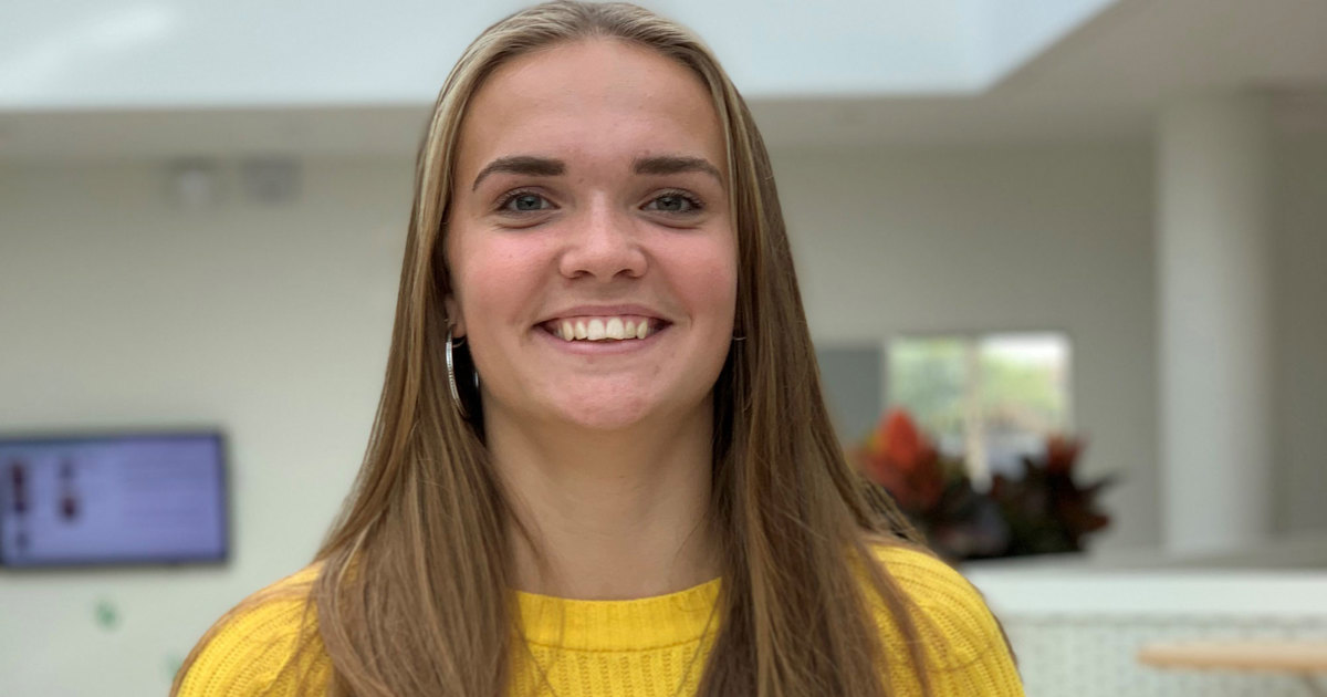 Cecilie tog til USA for at lære engelsk: Nu tør jeg sige noget i ...